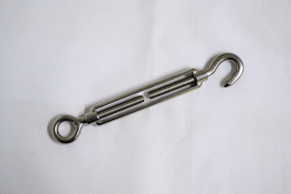 Spanschroef RVS Haak / Oog - Touw & Pack